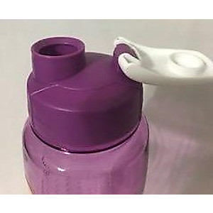 Water Bottle with Flip-top Lid, 24 OZ, (PACK OF 3)