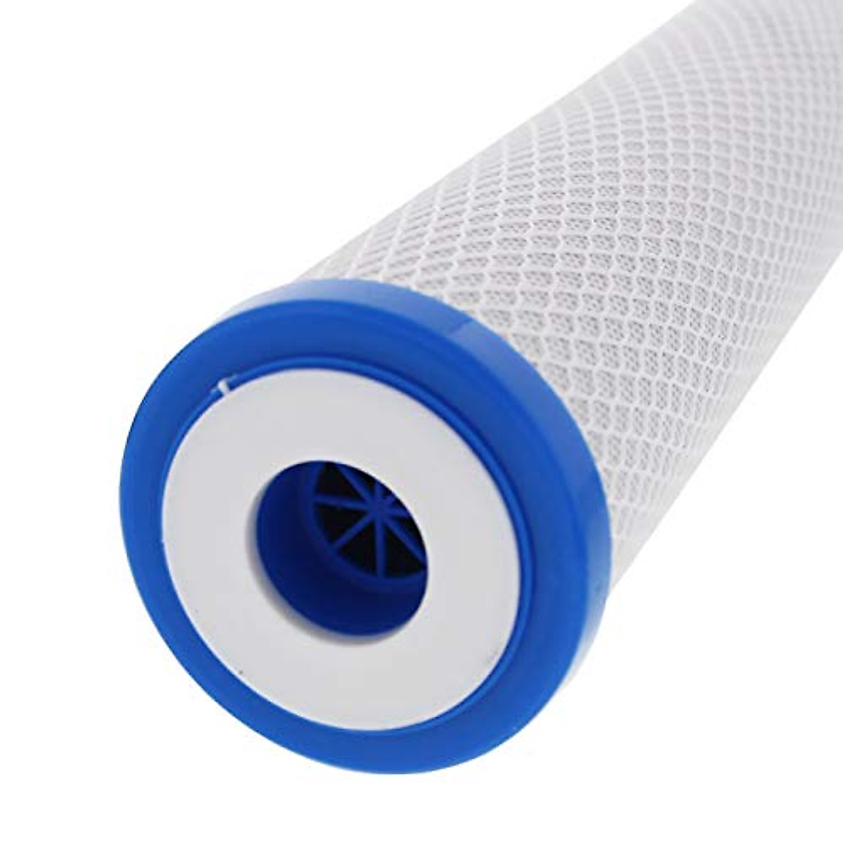Tier1 1 Micron 20 Inch x 2.5 Inch | Carbon and Polyphosphate Whole House Water Softening Filter Replacement Cartridge, Home Water Filter