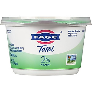 FAGE Total Greek Yogurt, 2% Reduced Fat, Plain, 16 oz