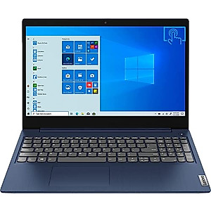2021 Lenovo IdeaPad 3 15.6" HD Touch Screen Laptop, Intel Dual-Core i3-10110U Up to 4.1GHz, 8GB DDR4 RAM, 256GB PCI-e SSD, Webcam, WiFi 5, HDMI, Bluetooth, Windows 10 S - Abyss Blue + TiTac Card