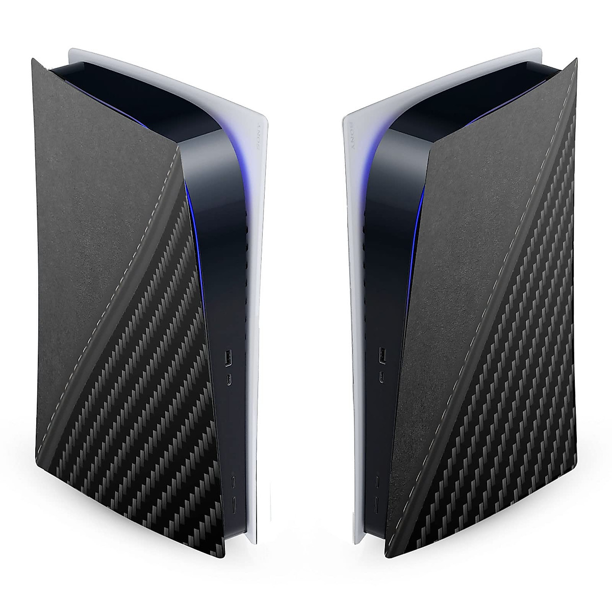 Head Case Designs Officially Licensed Alyn Spiller Leather Art Mix Vinyl Faceplate Sticker Gaming Skin Decal Cover Compatible With Sony PlayStation 5 PS5 Digital Edition Console