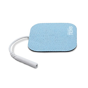 TENS Wired Electrodes Compatible with HealthMateForever, 2 inch x 2 inch Premium HealthMate Compatible Replacement Pads for TENS Units, Discount TENS Brand (2 inch x 2 inch 20 Pack)