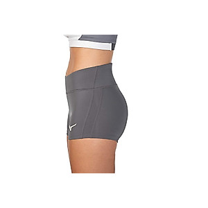 Mizuno Women's Apex 2.5" Inseam Volleyball Short, Quiet Shade, X-Small