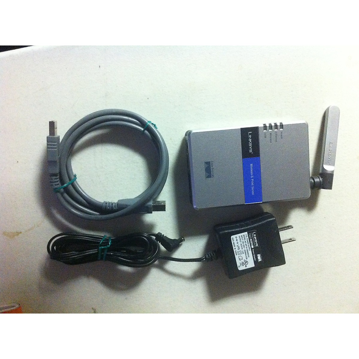 Cisco-Linksys WPS54G Wireless-G 802.11g Print Server