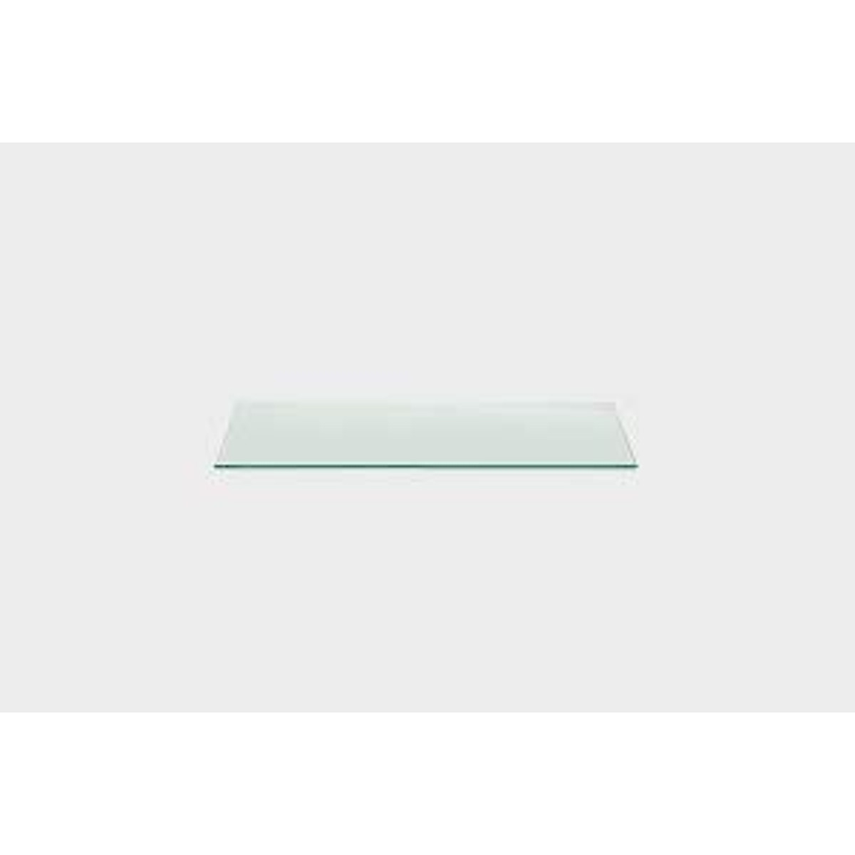 EZ-NICHES Glass Shelf Divider in Frosted or Clear (For 14" X 14" Niche, Frosted)