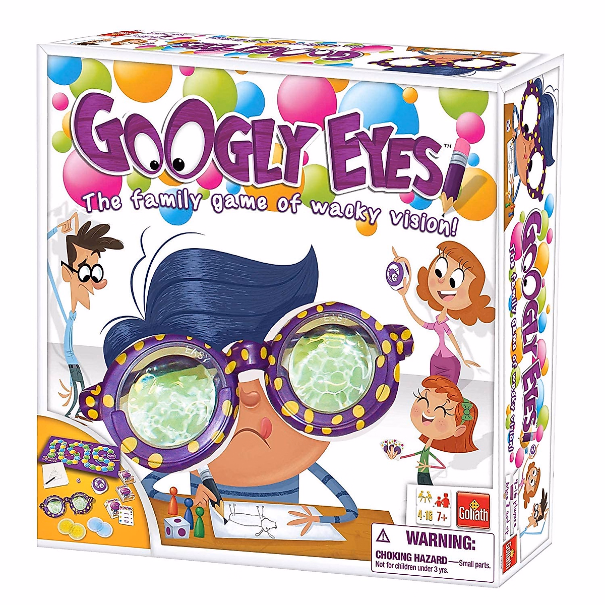 Googly Eyes Game — Family Drawing Game with Crazy, Vision-Altering Glasses