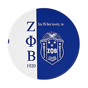 Sorority Paraphernalia Gifts Round Mouse Pad Non-Slip Mouse Mat 7.9 X 7.9 Inch