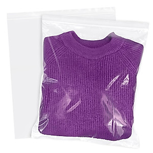 Yotelab 2 Gallon Plastic Zipper Storage Bags, 13x15 Inches Clear Reclosable Storage Bags 10Pieces