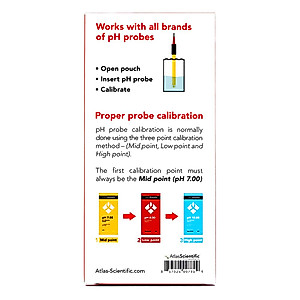 Atlas Scientific pH Calibration Set (6 Pouches)