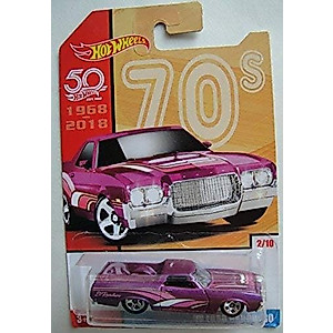 Hot Wheels 70s, Purple '72 Ford Ranchero 2/10 50TH Anniversary