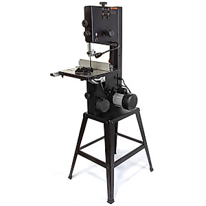 WEN BA3962 3.5-Amp 10-Inch Two-Speed Band Saw with Stand and Worklight , Black