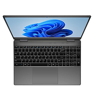 Bmax Laptop 15.6", 12GB DDR4 RAM 512GB SSD, Intel Celeron N5095 Quad Core Processor (up to 2.9GHz), 2K FHD IPS Display, Windows 11 Gaming Laptop Thin Traditional Computers Expandable 1TB SSD