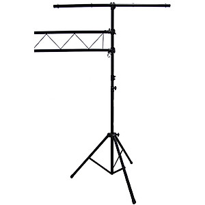 American Sound Connection Pro Audio Mobile DJ Light Stand 10 Foot Length Portable Truss Lighting System with T-Bar