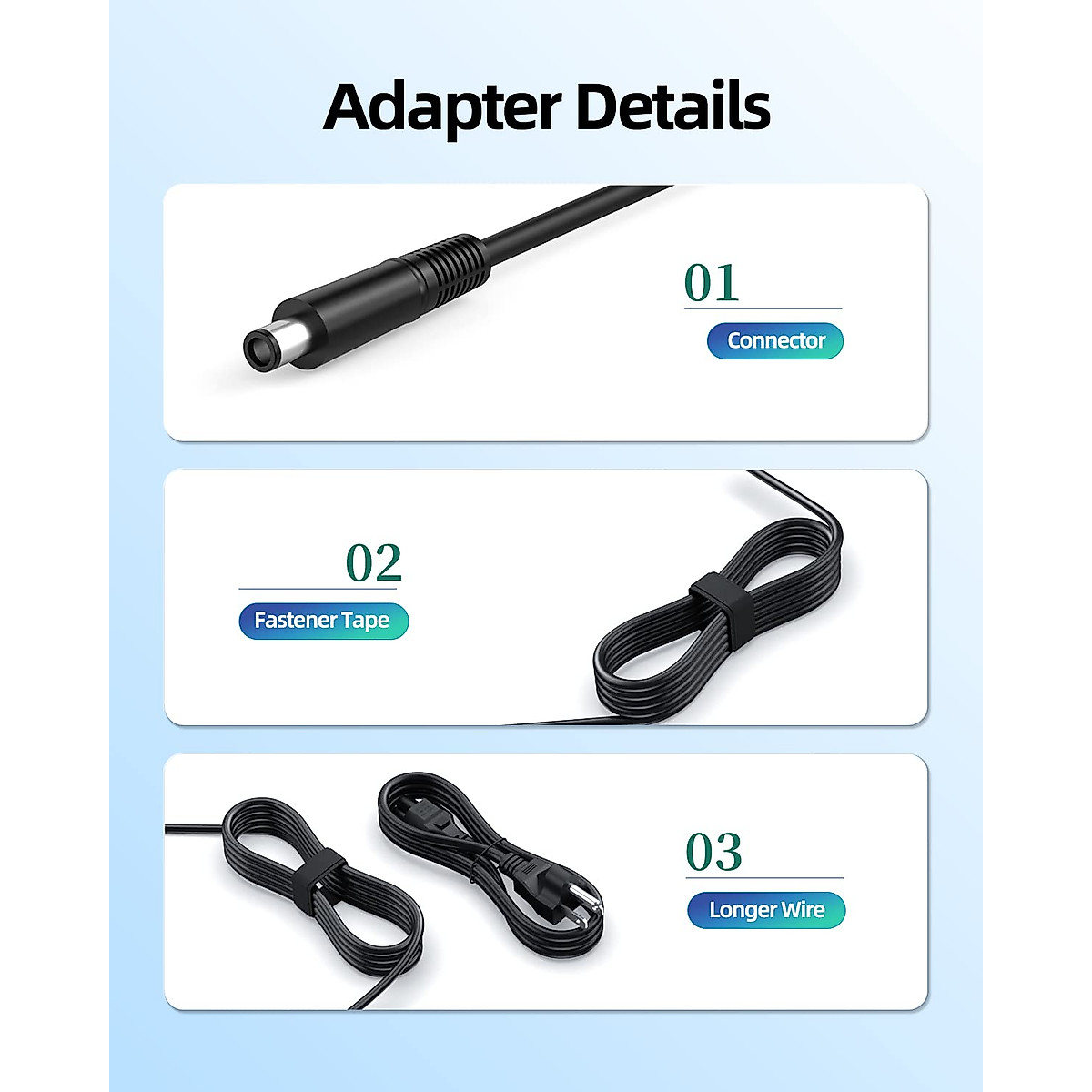 19.5V 16.9A 330W AC Adapter Power Supply Charger Fit for Dell Alienware X51 X51 R2, M18x M18x R1, R2, R3, DA330PM111 ADP-330AB B XM3C3 331-2429 320-2269 Laptop Replacement Power Cord