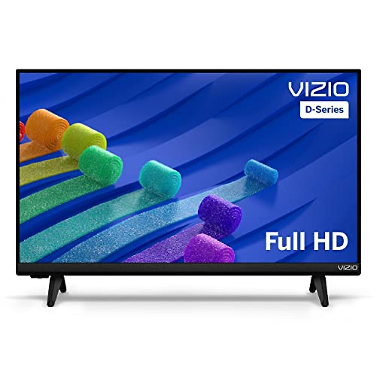 VIZIO 24-inch D-Series Full HD 1080p Smart TV with Apple AirPlay and Chromecast Built-in, Alexa Compatibility, D24f4-J01, 2021 Model
