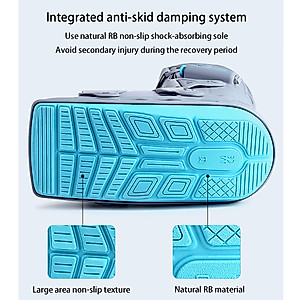 WILLQ Fracture Orthopedic Boot Recovery Protection and Healing Boot Sprains Stable Fractures for Ankle and Foot Injuries Toe Protection Healing and Boot Suitable for Men and Women,Small
