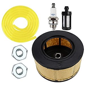 AUTOKAY Air Filter Fits for Stihl MS261 MS271 MS291 MS311 MS381 MS391 Chainsaw 1141 120 1600 with Spark Plug