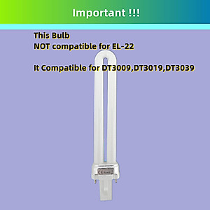 amgolibi 6 Pack Compatible with DynaTrap 21050 Replacement Bulb 9W Light for DT3009, DT3019 DT3039 6.5 Inch Length