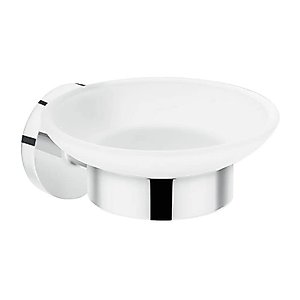 hansgrohe Soap Dish 2-inch Modern Chrome, 41715000 Accessories