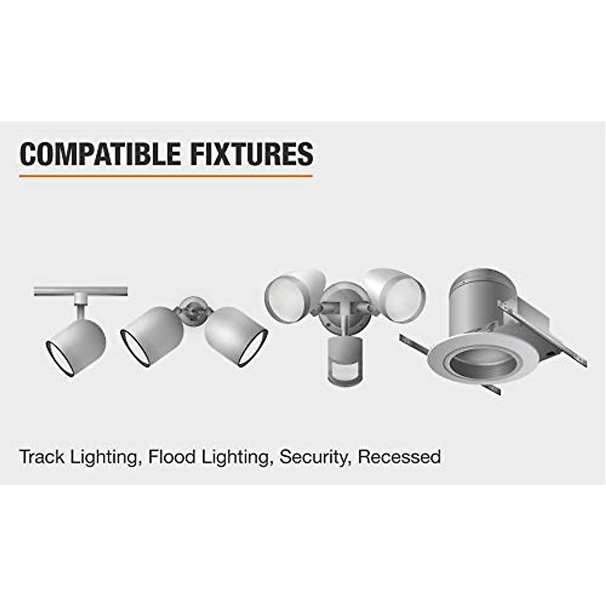 (3-pack) EcoSmart BR20 Soft White LED, Dimmable, 575-Lumen, 2700K, 8-Watt (50-Watt Equivalent) Light Bulb, E26 Medium Base