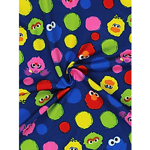 Isaac Mizrahi Loves Sesame Street Elmo Baby Toddler Fit and Flare Soft Dress (3T, Toddler Multicolor)