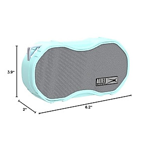 Altec Lansing Baby Boom XL - Waterproof Bluetooth Speaker, Wireless & Portable Speaker for Travel & Outdoor Use, Deep Bass & Loud Sound, 1 Pack, Mint