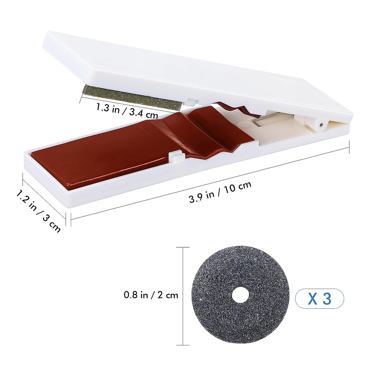 Baluue Glass Cutter for Bottles Ampoule Opener Ampoule Breaker Ampoule Cutter Glass Vial Opening Tool for Operation and Laboratory Bottle Cutter