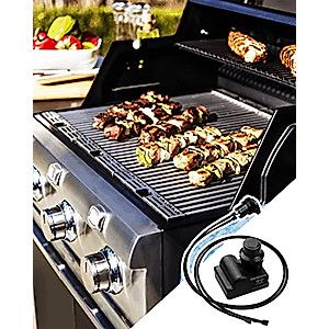 NTSUMI Electronic Igniter Kit Fit for Char-Broil Models Replace G511-0055-W1, Switch/Off Butto Lgnition Module 4 Outlets