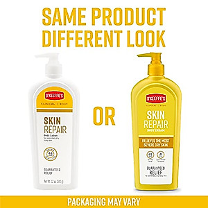 O'Keeffe's Skin Repair Body Lotion and Dry Skin Moisturizer, Pump Bottle, 12 ounce, Packaging May Vary