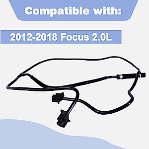 Radiator Reservoir Hose Fits for 2012-2018 Ford Focus 2.0L Replace Number BV618K012KF CV6Z-8K012-K