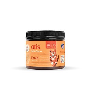 Soft Chew Multivitamin for Dogs - Mobility Focus | Joint Support and Cartilage Supplement for Dogs, Glucosamine HCl, Chondroitin Sulfate, and Curcumin | OTIS Healthy Dog Treats | 90 Counts, 9.52 oz