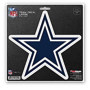 FANMATS 62604 Dallas Cowboys Large Decal Sticker, 8"x8", Team Colors