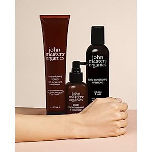 John Masters Zinc & Sage Scalp Conditioning Shampoo, 8 FZ