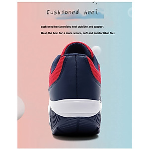 pearlzone Women's Comfort Light Weight Mesh Non Slip Work Shoes,Breathe MeshShoes Fashion Sneakers for Women (5.5,Black)