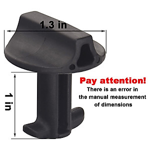 4 Pack 92210-1730 Air Cover Knob - by Ohoho - Compatible with Kawasaki 92210-1730 92210-7038 92055-7025 FS481V, FS541V, FS600V, FS691V, FS730V