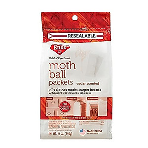 Enoz Moth Tek Packets Cedar Scent, 12 oz.