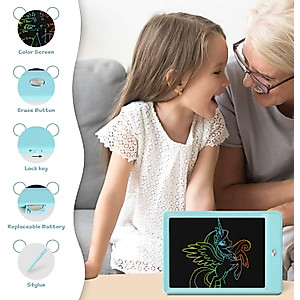 bravokids LCD Writing Tablet Doodle Board 10 Inch, 10 inch Colorful Doodle Board 2 Pack