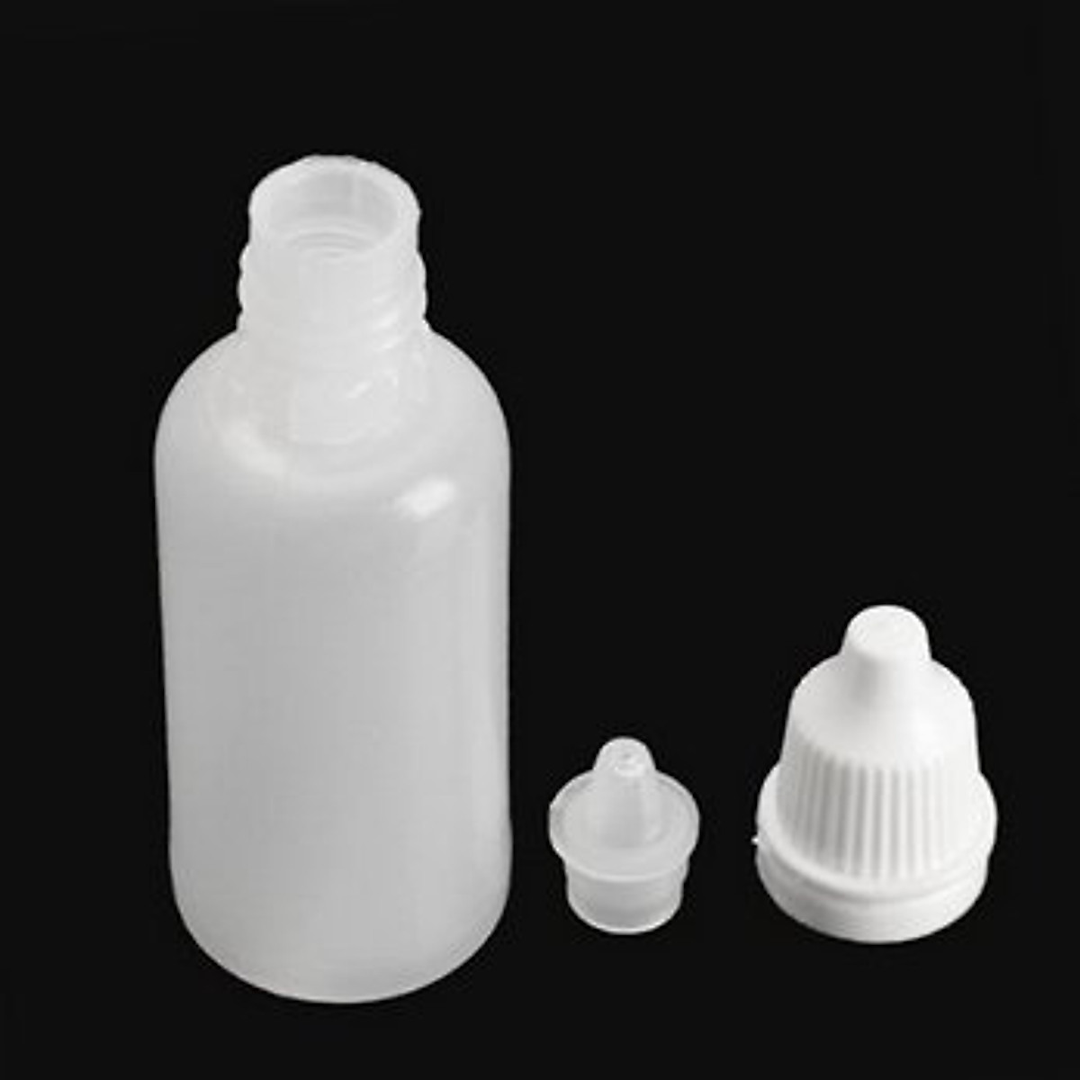 erioctry 50Pcs 8ML Empty Plastic Dropper Dropping Bottles(Drops of Plug Can Removable) Portable Plastic Dropper Refillable Bottles Containers (8ml)