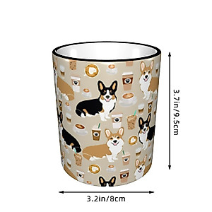 Corgi Mug Corgi Gifts, Corgi Gifts For Corgi Lovers Cute Coffee Mug Tea Cup Novelty Gifts Mug(12oz)