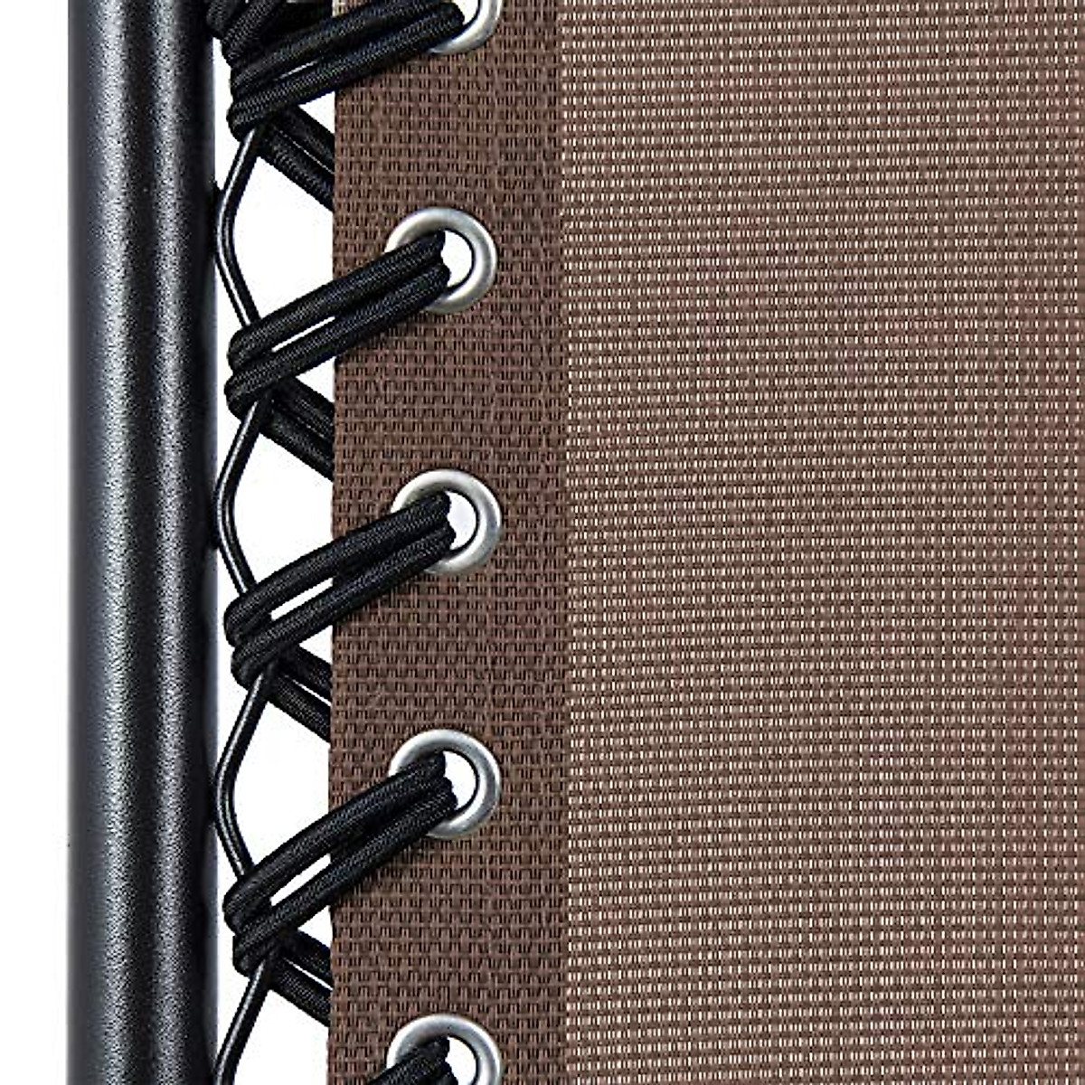 Best Choice Products Set of 2 Adjustable Zero Gravity Lounge Chair Recliners for Patio, Pool w/ Cup Holders - Brown