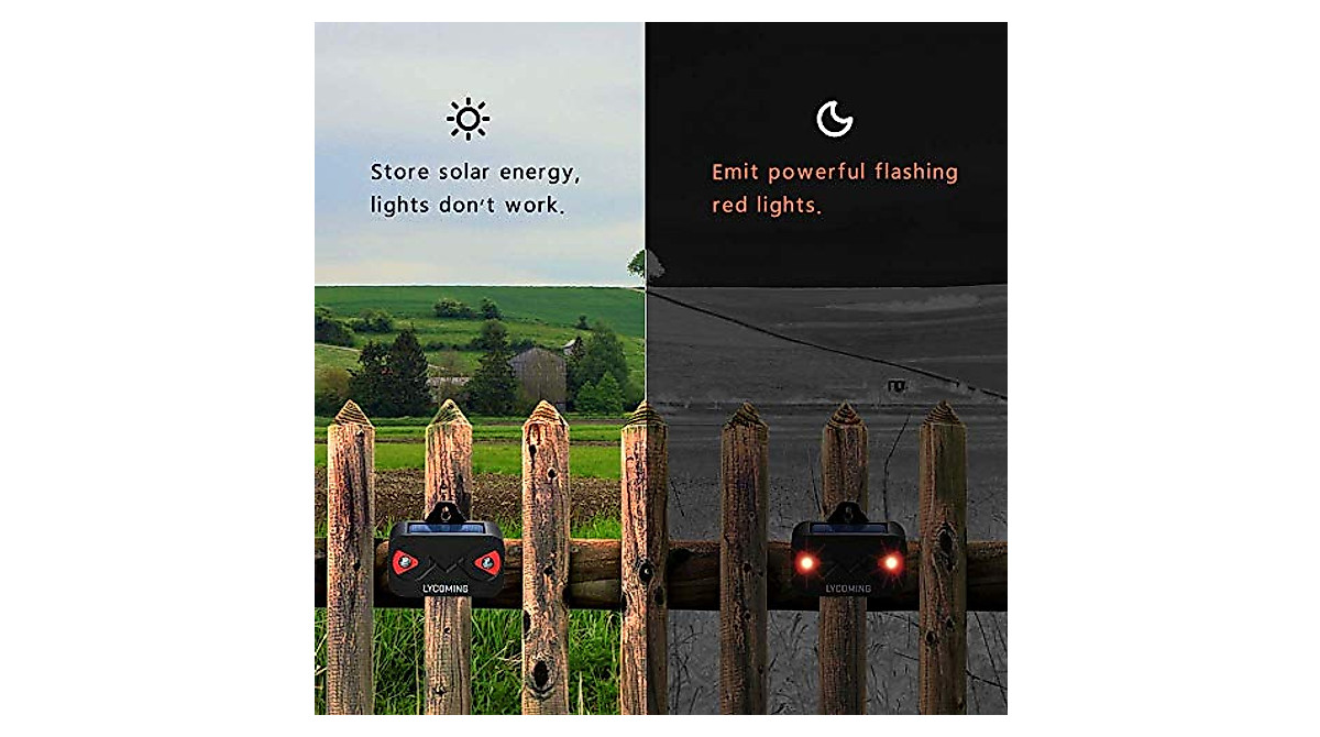 Lycoming Solar Predator Control Light - Effective Coyote Repellent