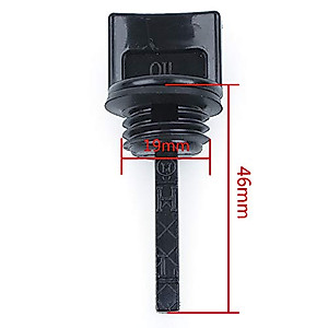 3 Pack Oil Filler Dipstick for Honda GX160 GX200 GX120 GX140 GX110 Engine Generator Lawnmower 15600-ZE1-003, ADEFOL Oil Filler Cap Compatible with Stens 125-692