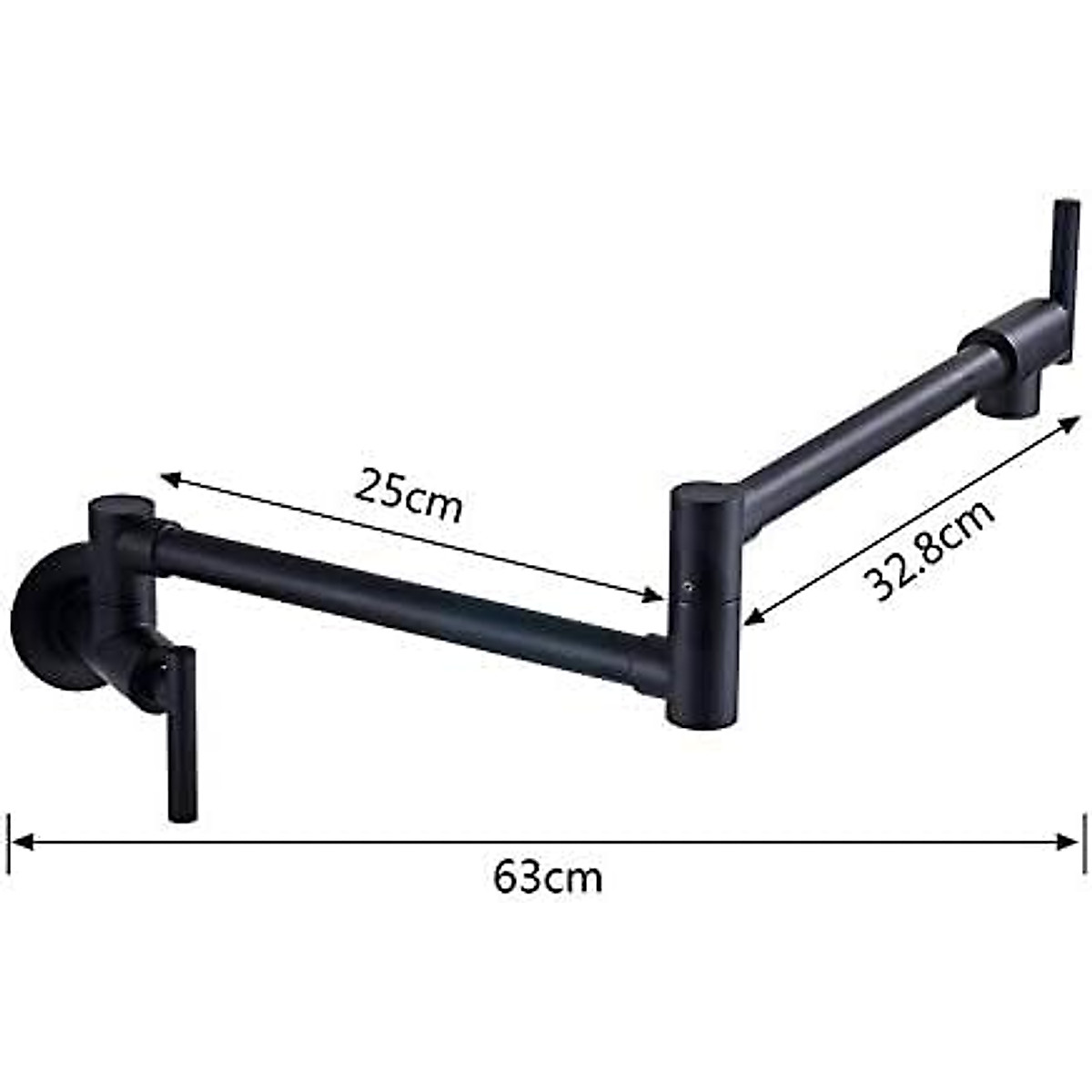 RONPOTY Kitchen/Bathroom Sink Faucet Single Cold Or Hot Single Handle Wall Mounted Faucets Para Kitchen Or Bath Washing