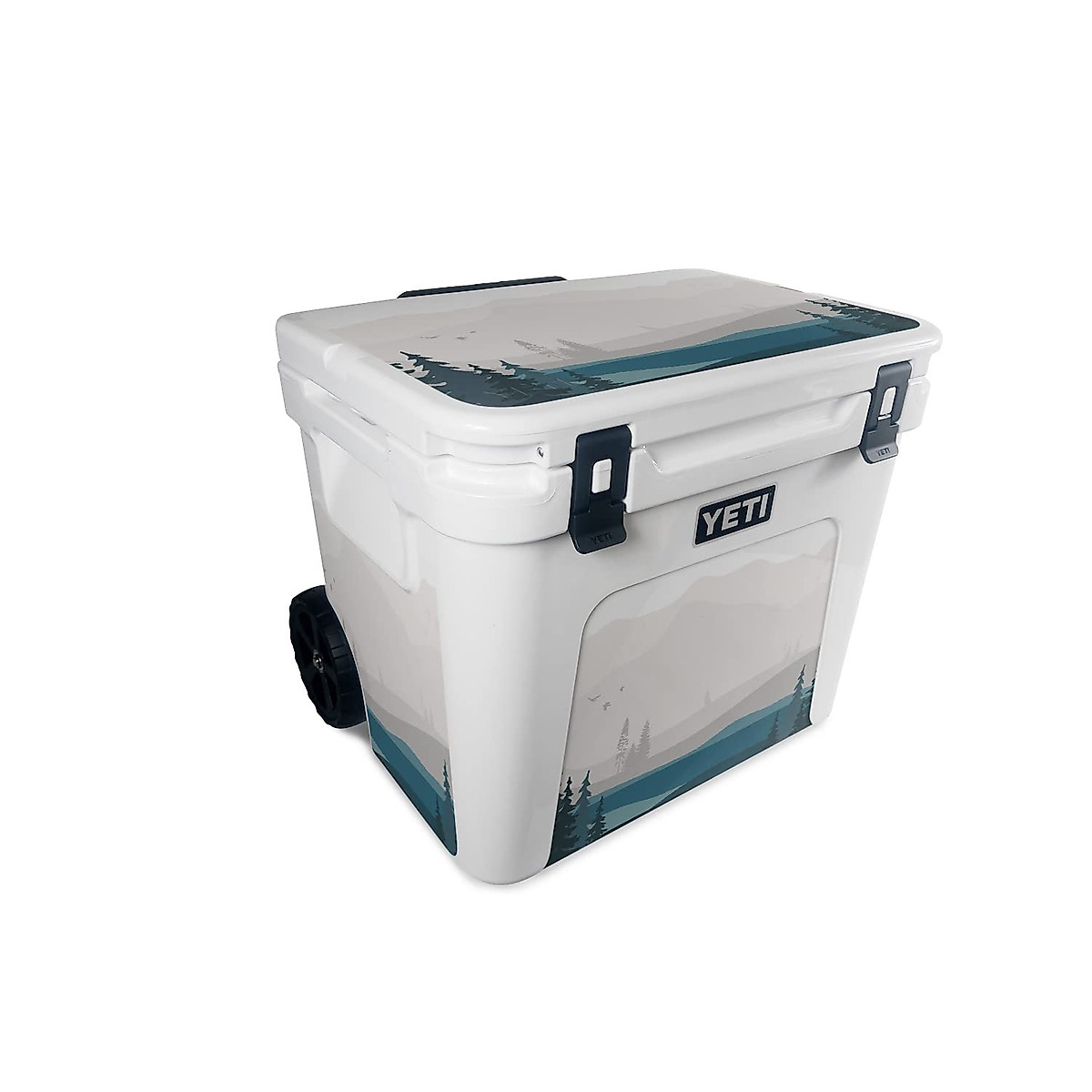 MightySkins Skin Compatible with Yeti Roadie 60 Wheeled Cooler - Tundra | Protective, Durable, and Unique Vinyl Decal wrap Cover | Easy to Apply, Remove, and Change Styles | Made in The USA