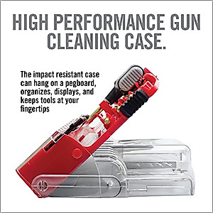 Real Avid Gun Boss Pro Universal - Cleaning Kit For All Guns 12 and 20 gauge shotguns, 45, 40, 357, 38, 380, 9MM, 30, 308, 7.62, 270, 7MM, 243, 260, 6.5MM, 223, 556 Model:AVGBPRO-U