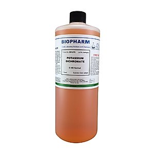 Potassium Dichromate 0.100 Normal Quart (950 mL)