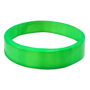 PACTOGO Green Shrink Bands - Fits Round Plastic Soup/Deli Containers Sizes 8-32 Ounces - Tamper Evident Seals (Pack of 250)