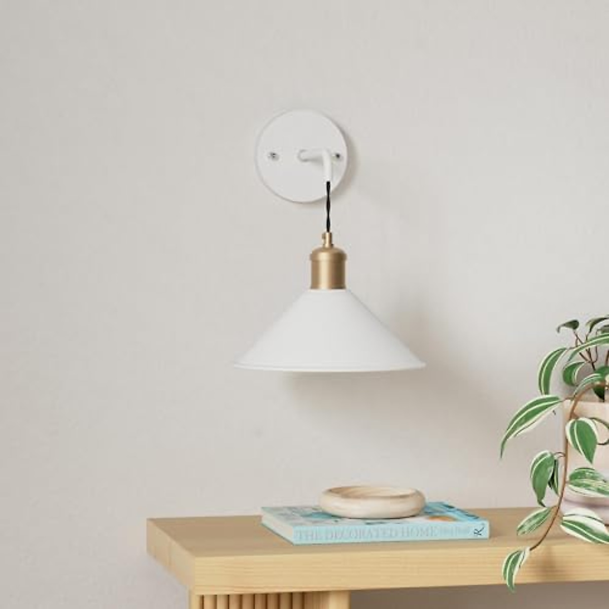 Battery Operated Wall Sconce, Wireless Wall Lights Set of 2, 13 RGB Colors Dimmable Battery Powered Wall Lamp with Remote, Memory Function, Timer for Bedroom, Living Room