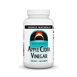 Source Naturals Apple Cider Vinegar 500mg Dietary Supplement - 180 Tablets