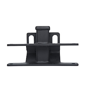 u-Box Wrangler 2in Standard Receiver Hitch Towing Rear Trailer Black for 07-18 Jeep JK Wrangler Rear Bumper